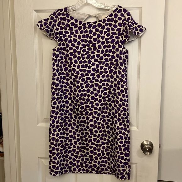 kate spade | Dresses | Katespade Silk Mini Dress With Keyhole Back ...